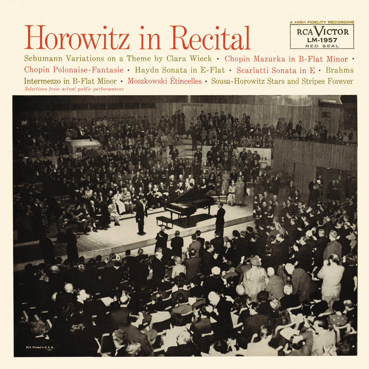 TIDAL: Listen to Vladimir Horowitz live at Carnegie Hall - Recital ...